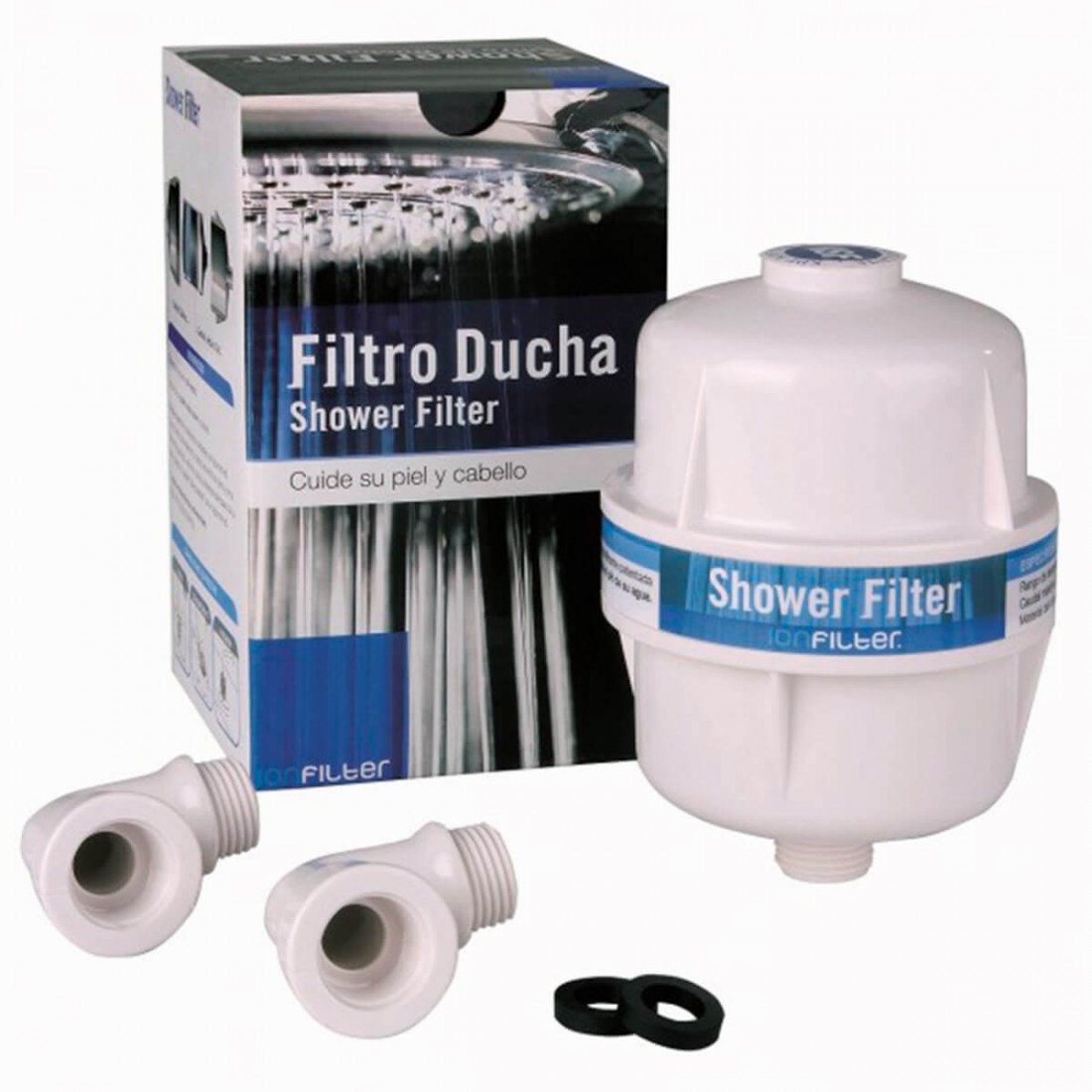 Filtro de Ducha Shower Filter. Purificador de agua para ducha y bañera.